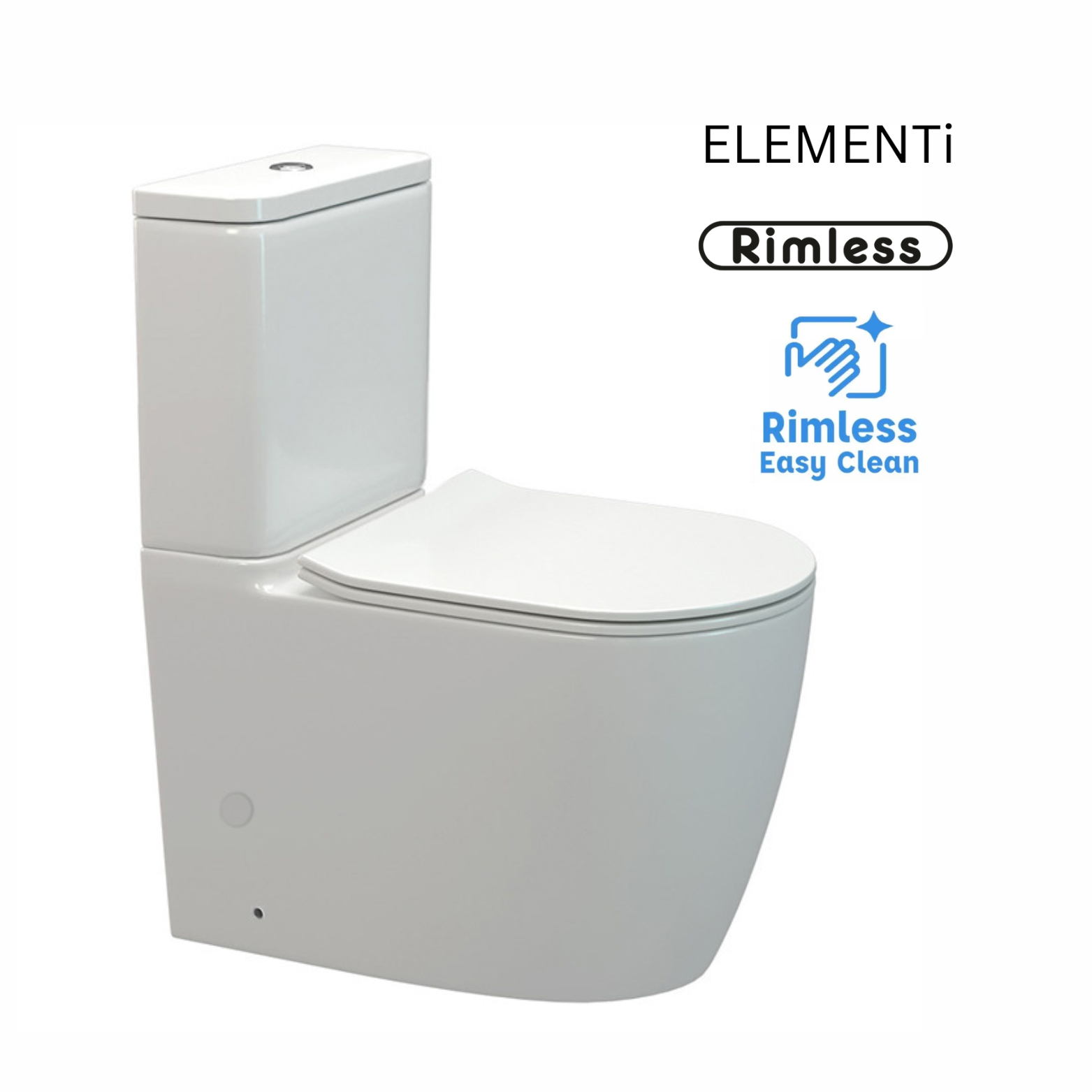 ELEMENTI UNO CC RIMLESS BACK TO WALL TOILET SUITE – The Tile Collection™