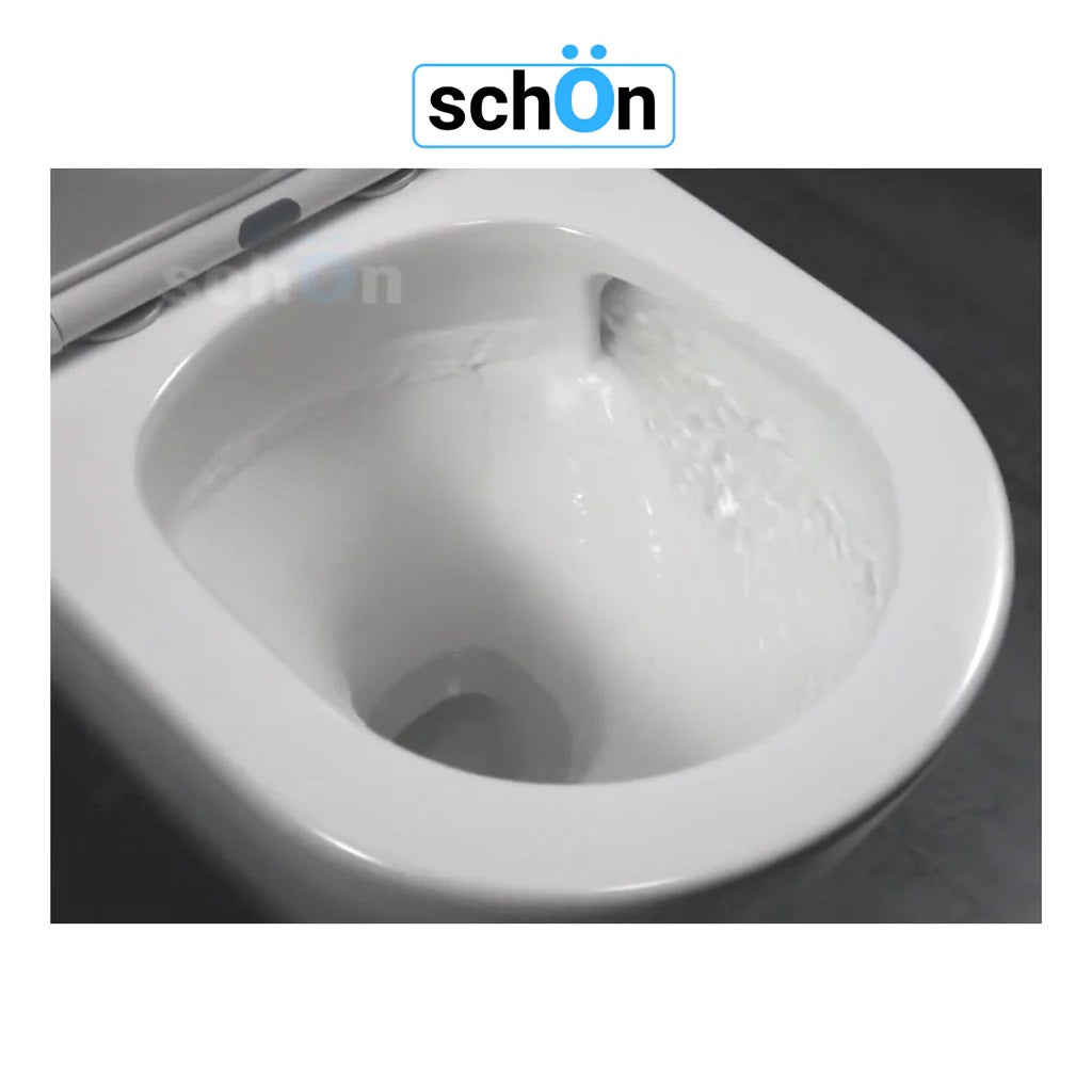 DAKOTA TORNADO ZER0 RIM TOILET - COMPACT DESIGN 845X625X390MM – The ...